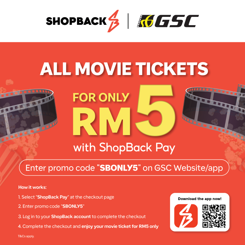 GSC Cinema Movie Tickets Promotions, Discounts & Rewards